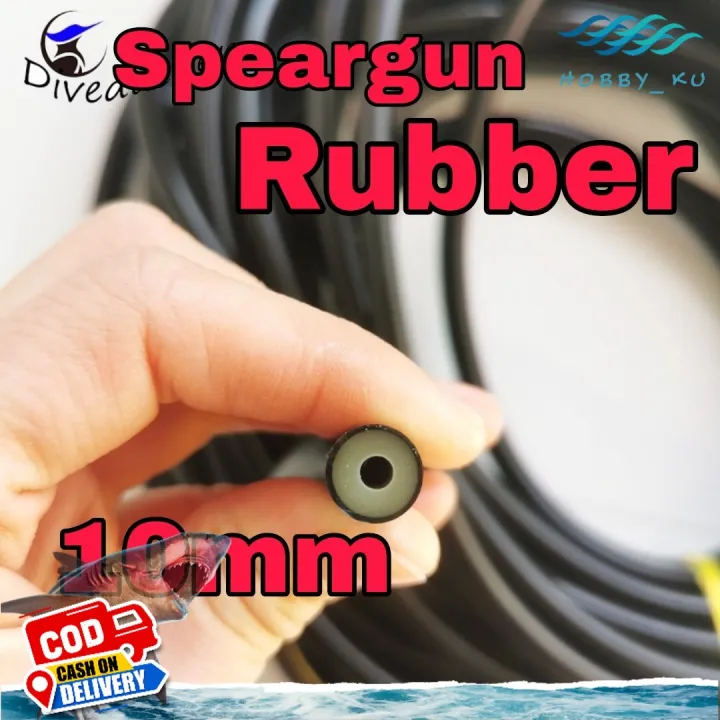 Karet 10MM panah ikan speargun 10 mm Ukuran 3x10mm Panah Ikan | Lazada ...
