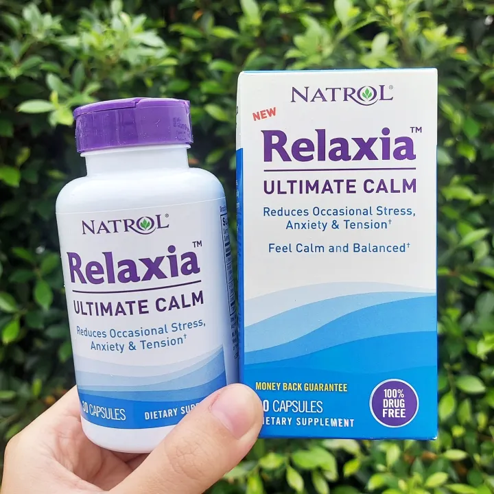57% OFF ราคา Sale!!! โปรดอ่านรายละเอียดสินค้า EXP: 07/2022 อาหารเสริม Relaxia Ultimate Calm 30 ...