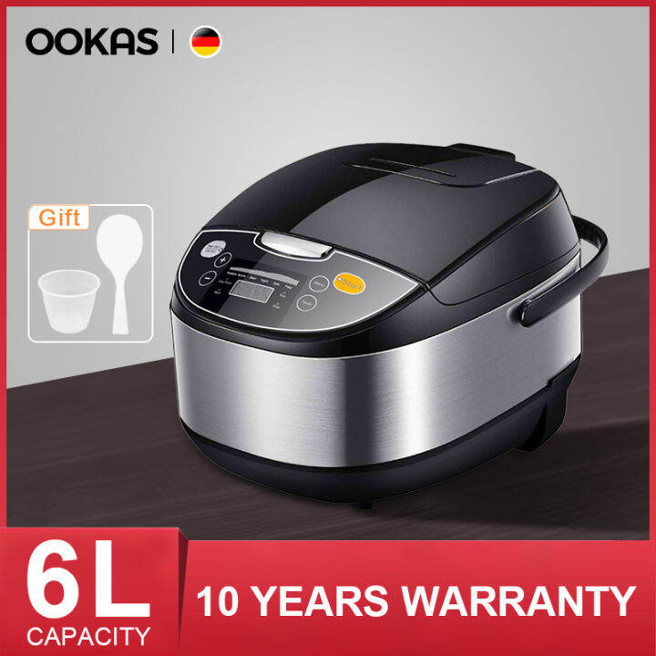 ONLY 99 𝐎𝐎𝐊𝐀𝐒 𝐒𝐭𝐚𝐢𝐧𝐥𝐞𝐬𝐬 𝐑𝐢𝐜𝐞 𝐂𝐨𝐨𝐤𝐞𝐫 𝟔𝐋 𝐒𝐭𝐚𝐧𝐝𝐚𝐫𝐝 𝐋𝐚𝐫𝐠𝐞 𝐂𝐚𝐩𝐚𝐜𝐢𝐭𝐲 ...