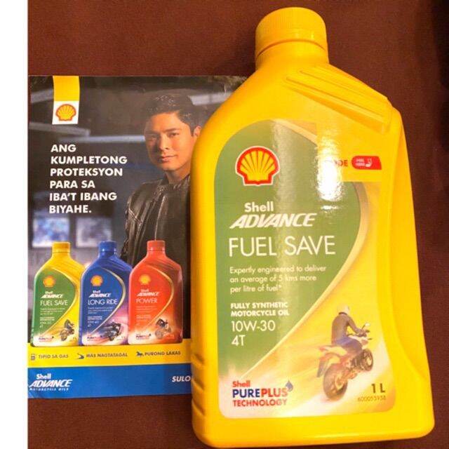 ♀Shell Advance Fully Synthetic Fuel Save 4T 10w30 (1 Liter) | Lazada PH