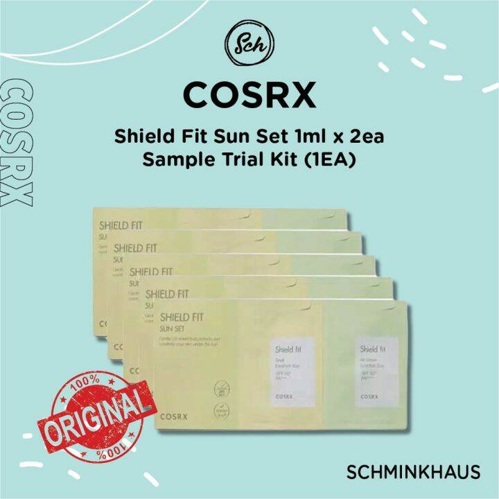 [SC] COSRX Shield Fit Sun Set 1ml x 2ea Sample/Trial Kit (1EA) | Lazada Indonesia