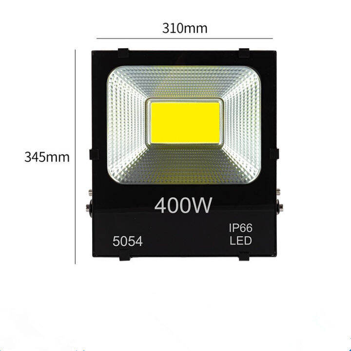 XML สปอตไลท์ ไฟสว่าง Spotlight LED 400W COB AC 220V (ใช้ไฟบ้าน220V) แสง ...