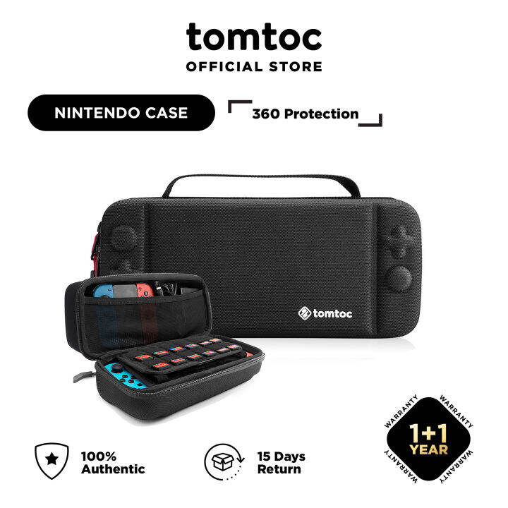 tomtoc Carrying Case Travel Nintendo Switch Case with Pocket - Nintendo Switch / OLED | Lazada PH
