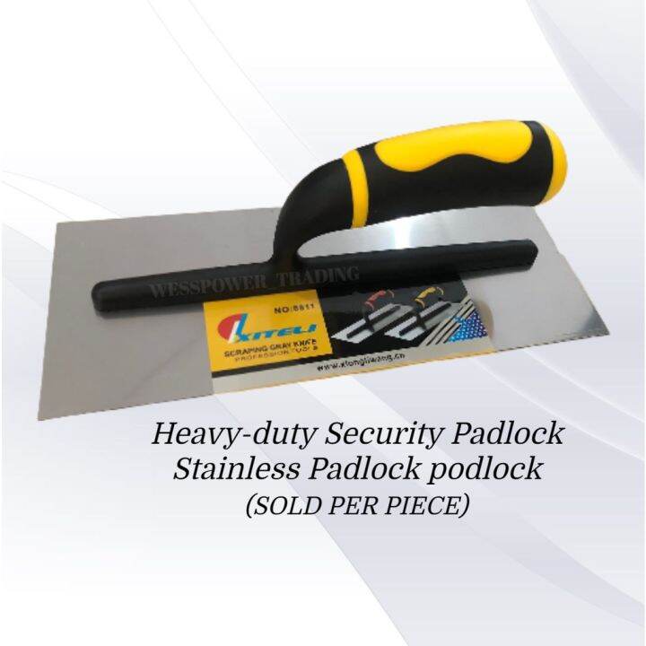 WPT-5457 Carpenter Mason Tool Cement Bricklayer Plastering Scraping ...