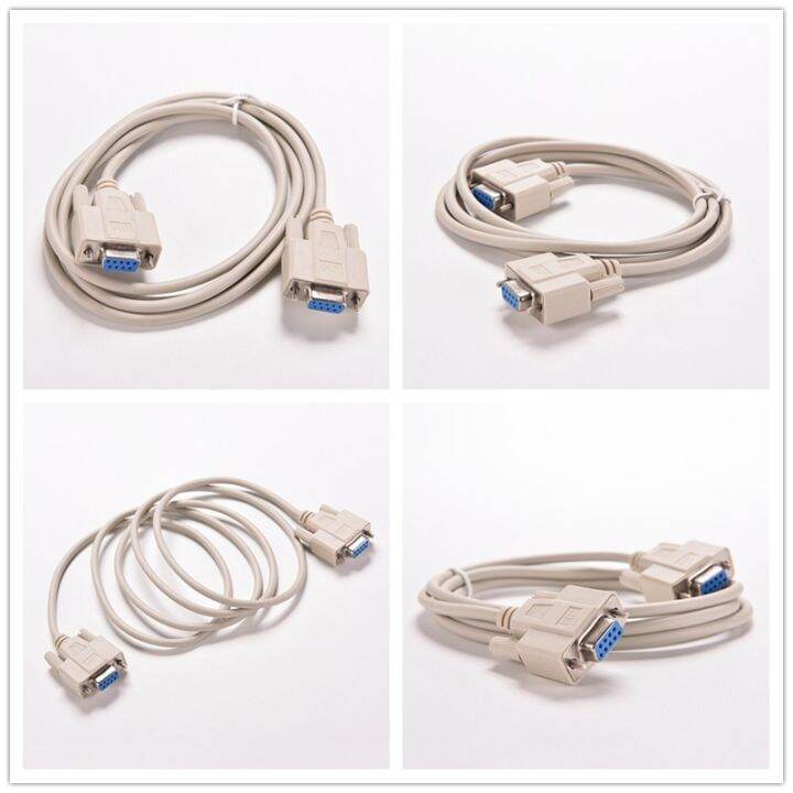 5ft F/F Serial RS232 PC Accessory Null Modem Cable Female to Female DB9 ...