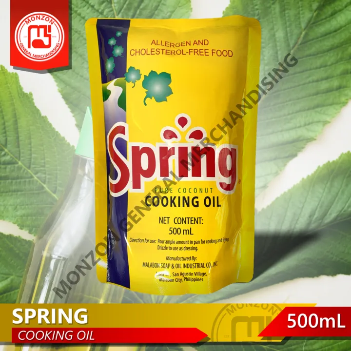 Spring Pure Coconut Cooking Oil 500mL | Lazada PH