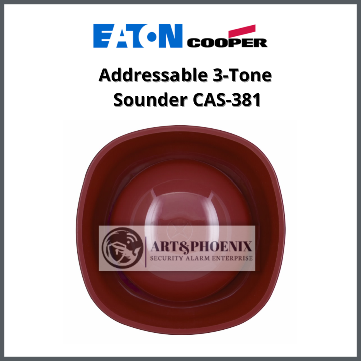 Eaton Addressable 3-Tone Sounder CAS-381 | Lazada PH