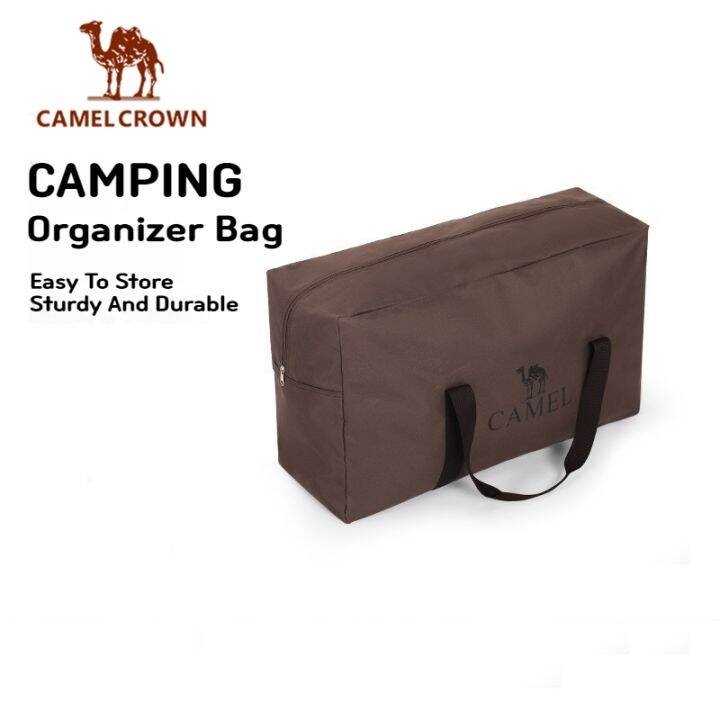 CamelCrown กระเป๋าตัวจัดการอุปกรณ์แคมป์ปิ้งกลางแจ้งความจุขนาดใหญ่ชุดเดินทางแคมป์ปิ้งถุงใส่ของแบบ ...