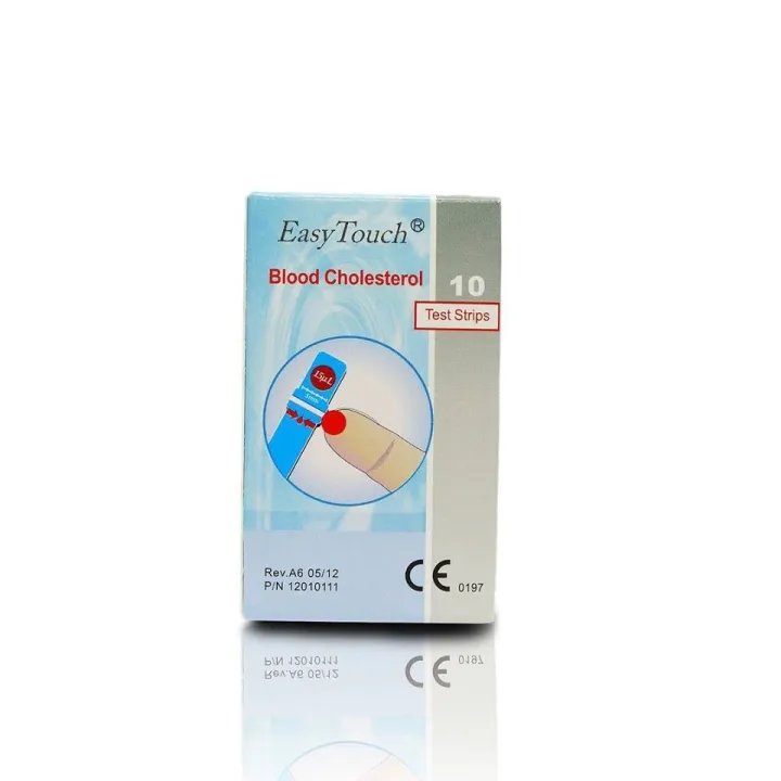 EasyTouch GCU Cholesterol Strips 10's | Lazada PH