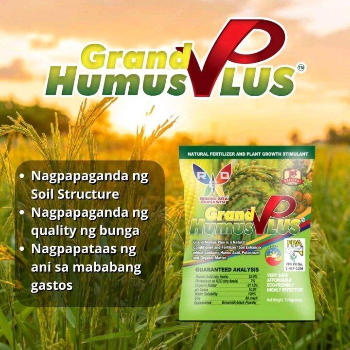 Humus Grand Humus Plus 100% Pure Organic | Lazada PH