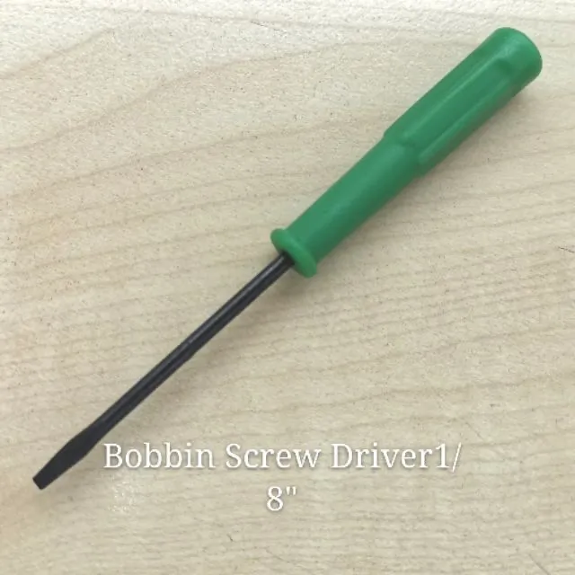 2Pcs/pkt Screw Driver Small 1/8" For Bobbin Case Tension / Skru Driver ...