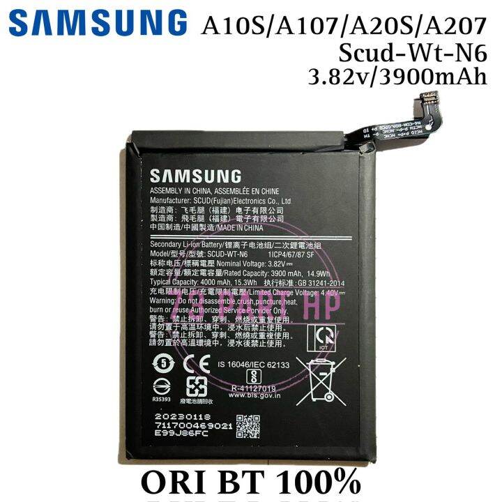 Baterai Original 100% BT - SCUD-WT-N6 / SCUDWTN6 / Samsung Galaxy A10S ...