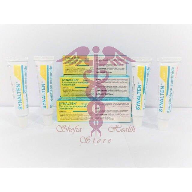 Asli Synalten Cream 5 gr / Salep Untuk Iritasi & Infeksi Kulit | Lazada ...