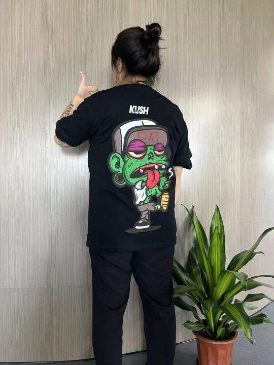 Kush Colored Design Print Street Wea Comfortable Clothing t Shirt for ...