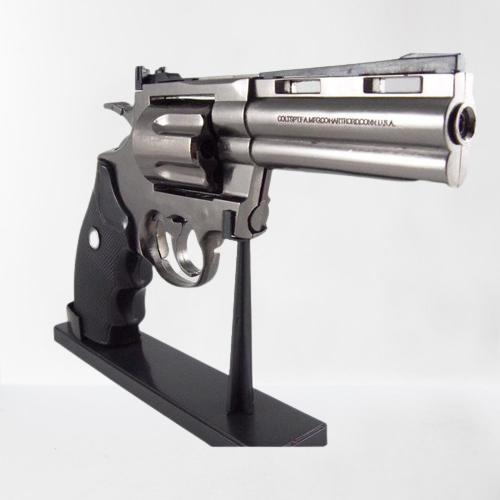 Korek Api Gas Pistol Revolver Pyhton 357 Mirip Pistol Asli Ukuran Jumbo ...