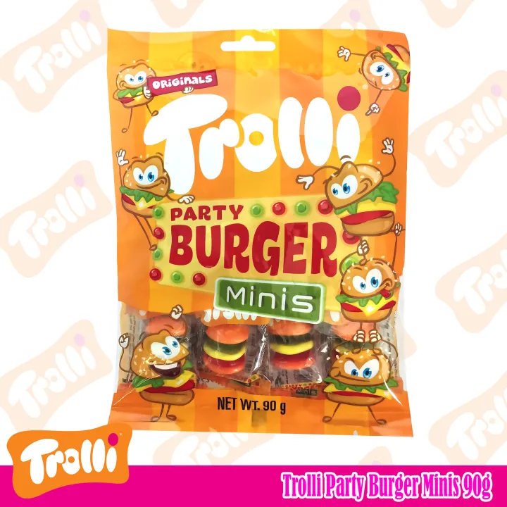 Trolli Party Burger Minis 90g (Trolli Mini Burger) | Lazada PH