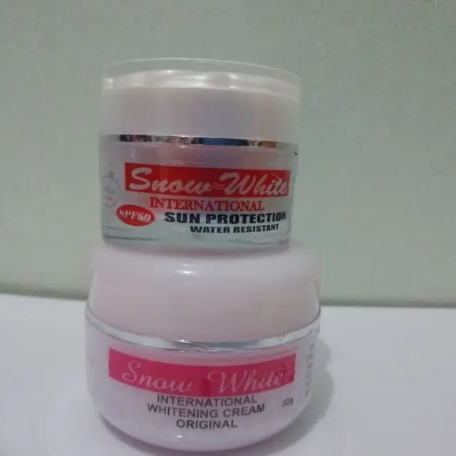 Snow White International Cream + Sunblock SPF60 | Lazada PH