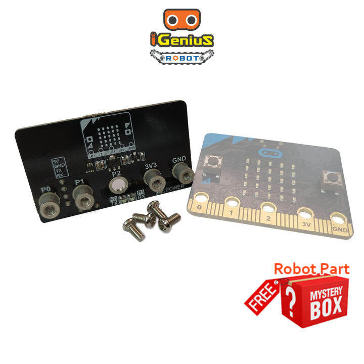 ตัวแปลงสำหรับหุ่น Mini LFR เพื่อทำงานร่วมกับบอร์ดไมโครบิต Adapter For ...