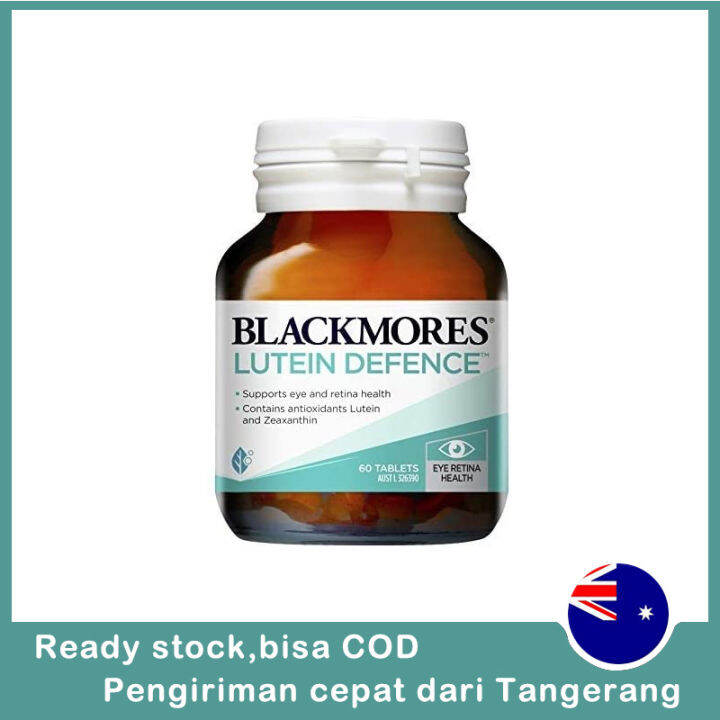 Blackmores Lutein Defence Eye Support Vitamin Retina Mata 60 tablets ...