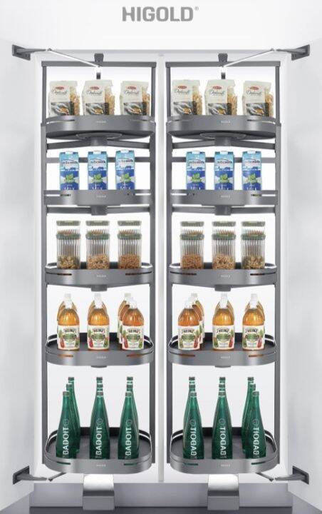 Higold tourbillion circle pantry system 360 degrees smooth rotation and ...