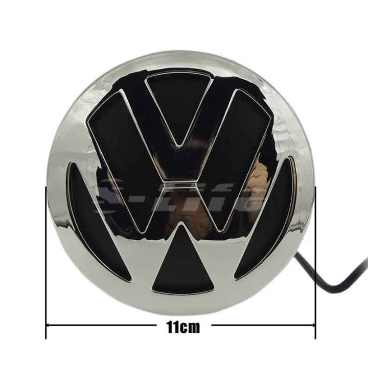 NEW 4D LED Car Tail Logo Badge Emblem Lights For Volkswagen GOLF ...