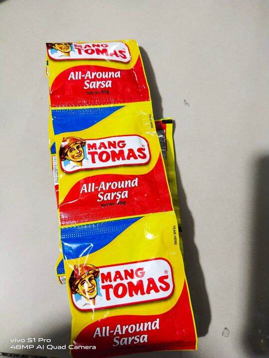 MANG TOMAS LECHON SAUCE Sachet 40gx6 | Lazada PH