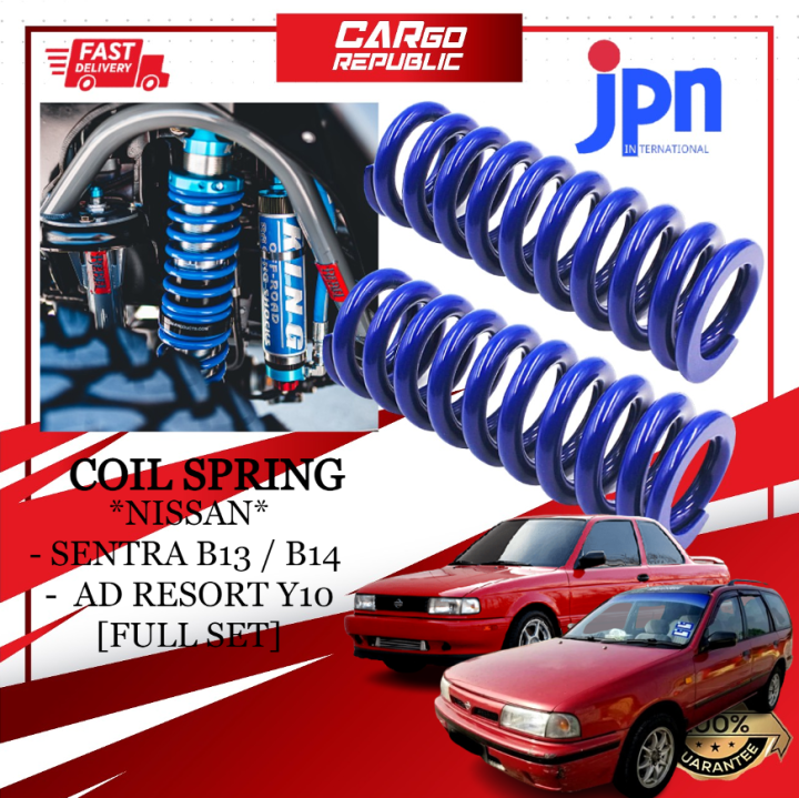 JPN Coil Spring Nissan Sentra B13 / B14 , AD Resort Y10 [Full Set ...