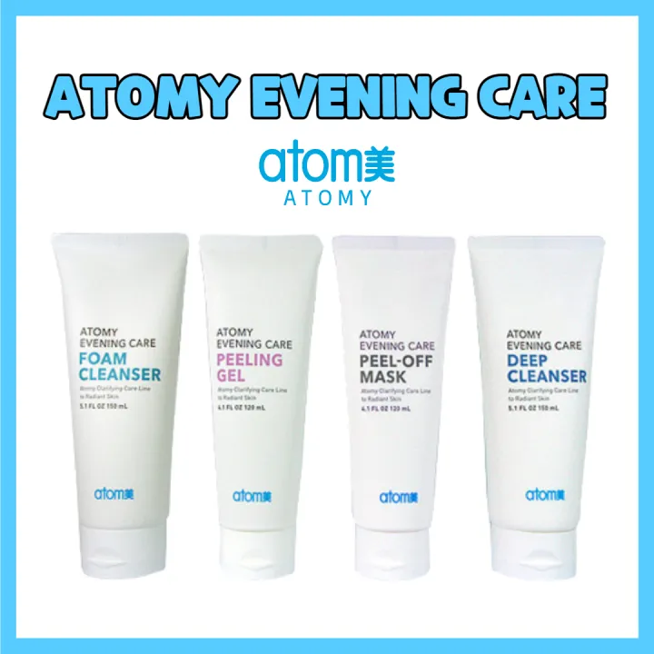 [Atomy] Evening Care Foam Cleanser 150ml, Peel-off mask 120ml, Deep ...
