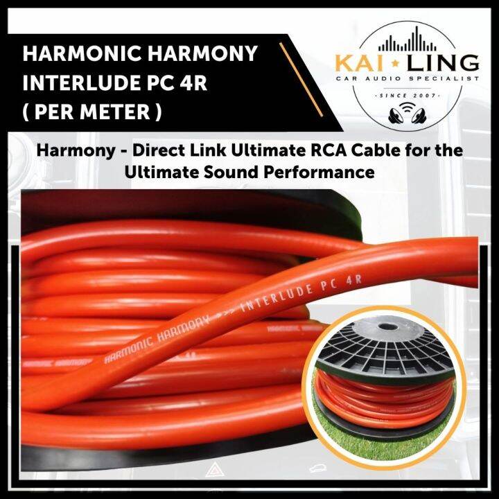 Harmonic Harmony Interlude PC 4R ( Per Meter ) | Lazada