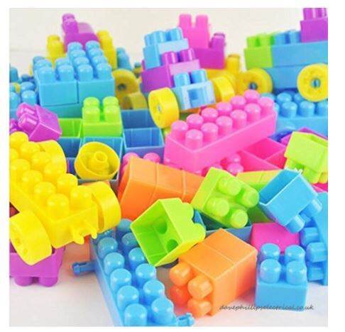100pcs Colorful Building Brick Colorful Lego With Box For Kids Children ...