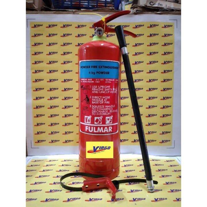 ALAT PEMADAM API KEBAKARAN RACUN APAR TABUNG FIRE EXTINGUISHER STOP 4KG ...