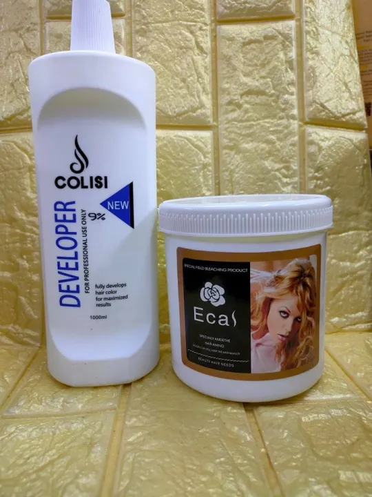 1 set colisi oxidizing 9 percent with ecas bleaching powder | Lazada PH