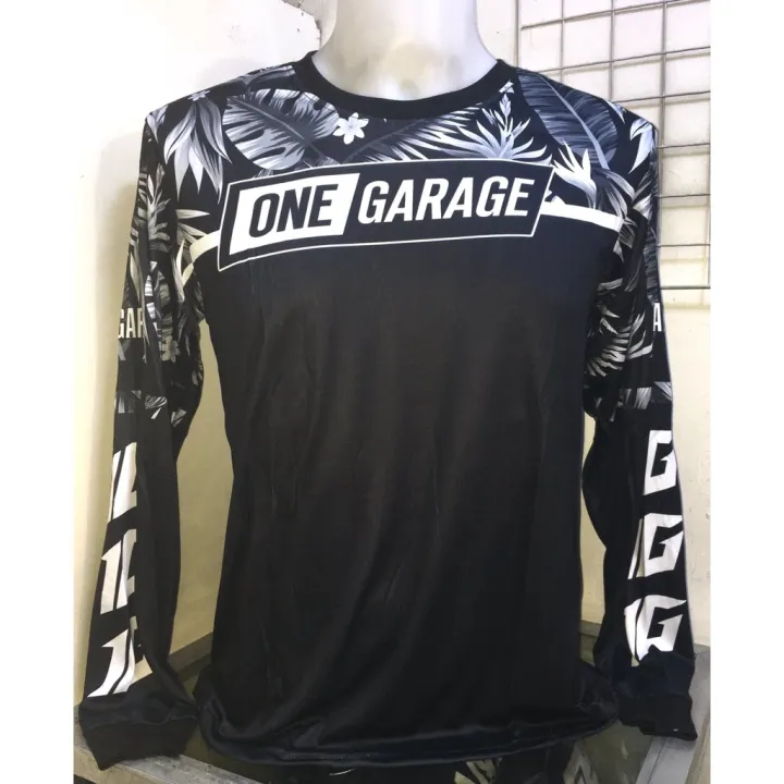 1G One Garage Motorcycle Riding Jersey Long Sleeves Drifit Full Sublimation Riders Bikers Racing ...