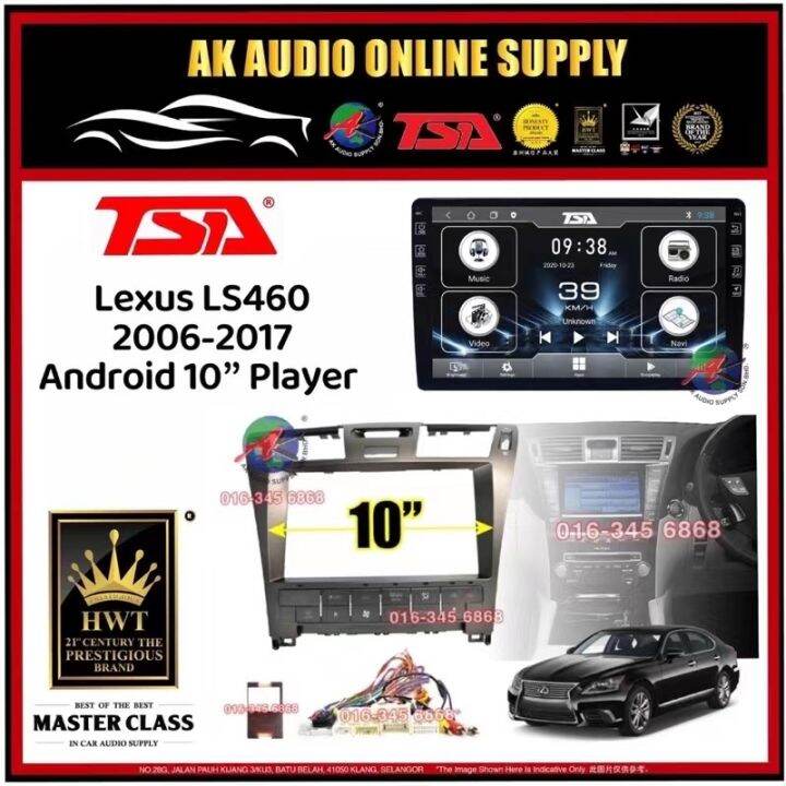 T5 DSP CarPlay TSA Lexus LS460 LS-460 2006 - 2017 Android 9'' / 10 ...