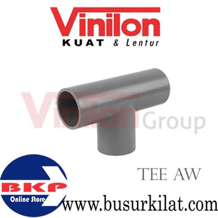 Tee 1 1/2 Inch PVC Vinilon AW / Reducer Tee AW / Sambungan Pipa ...
