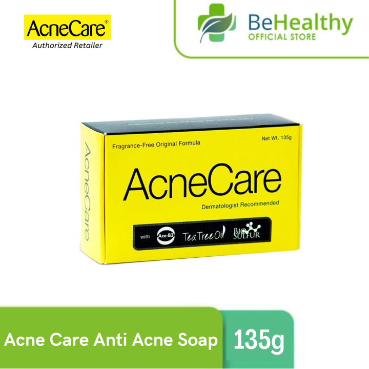 AcneCare Anti-Acne Soap Unscented 135g | Lazada PH