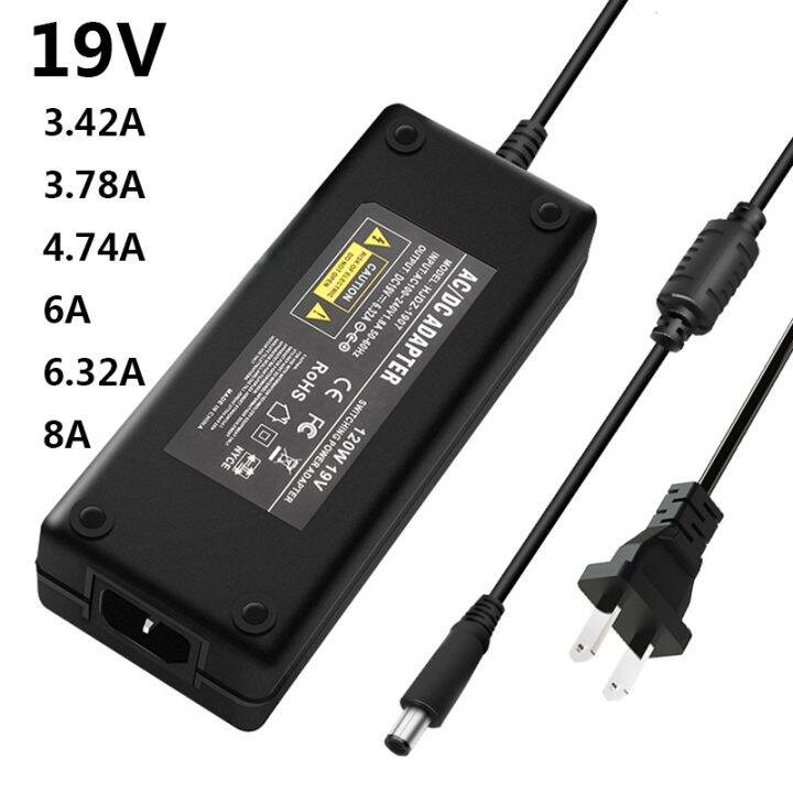 ♣☋ 19V 3.42A 3.78A 4.74A 6A 6.32A 8A Power Supply AC DC Adapter Adaptor ...