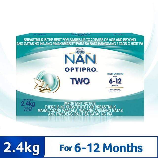 NAN® OptiPro® Two Infant Formula For 6-12 Months 2.4kg | Lazada PH