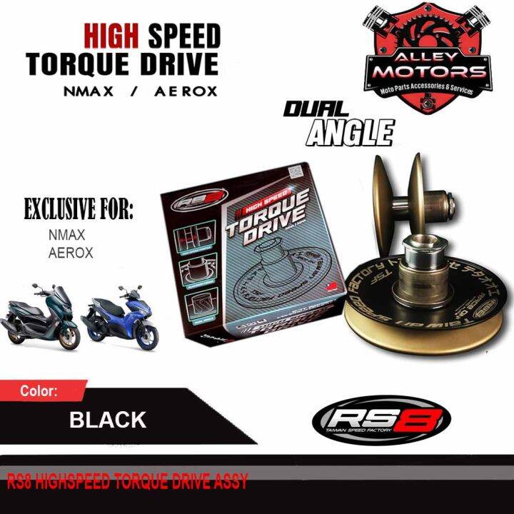 RS8 TORQUE DRIVE ASSY FOR NMAX/AEROX By Alley Motors | Lazada PH