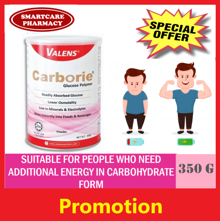 Valens Carborie Glucose Polymer 350g | Lazada