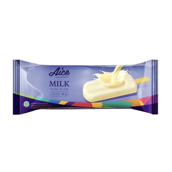 Aice Ice Cream Milk Stick Box of 20 Pieces | Lazada PH