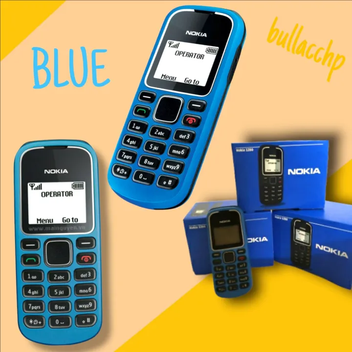 HANDPHONE NOKIA 1280 VARIASI WARNA BIRU | Lazada Indonesia
