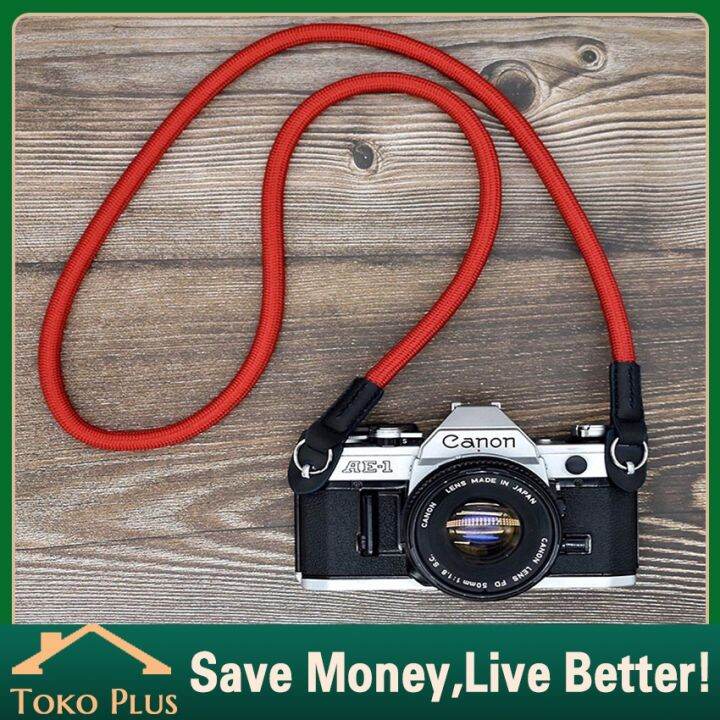 Tali Strap Kamera SLR Neck Strap Nylon Camera Mirorrless Kekinian Model ...