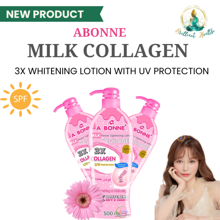Abonne Milk Power Lightening W/ Collagen Lotion Deep Moisturizing Body ...