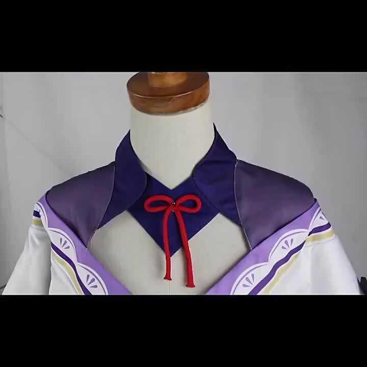 ↗Genshin Impact Raiden Sho Cosplay Costume Accessory Uniform Outfits ...