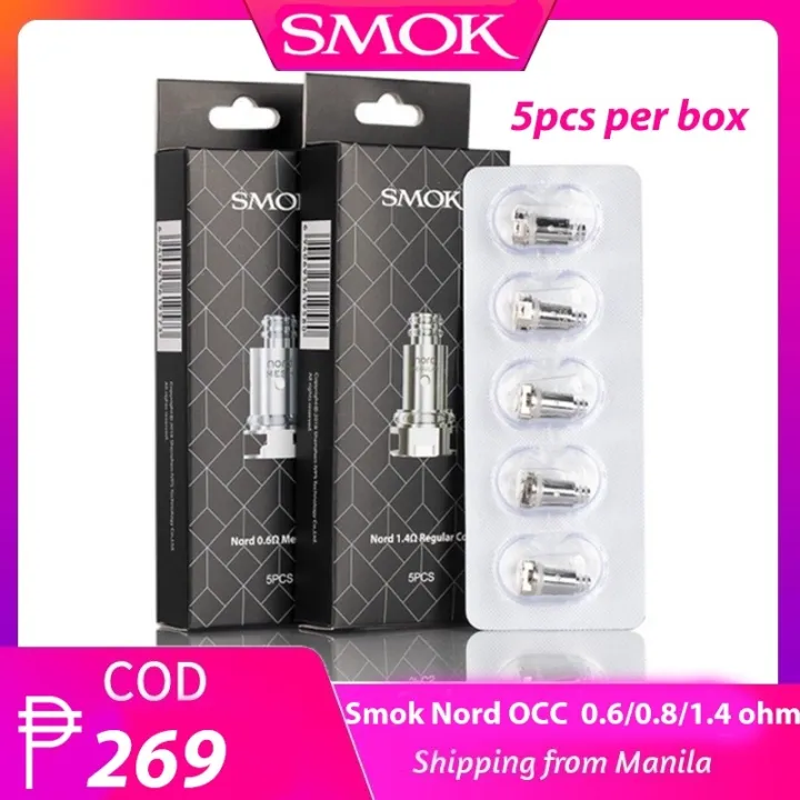 【5Pcs/Pack】Smok Nord Occ For Nord Pod RPM Fetch Trinity Alpha Pods Vape ...