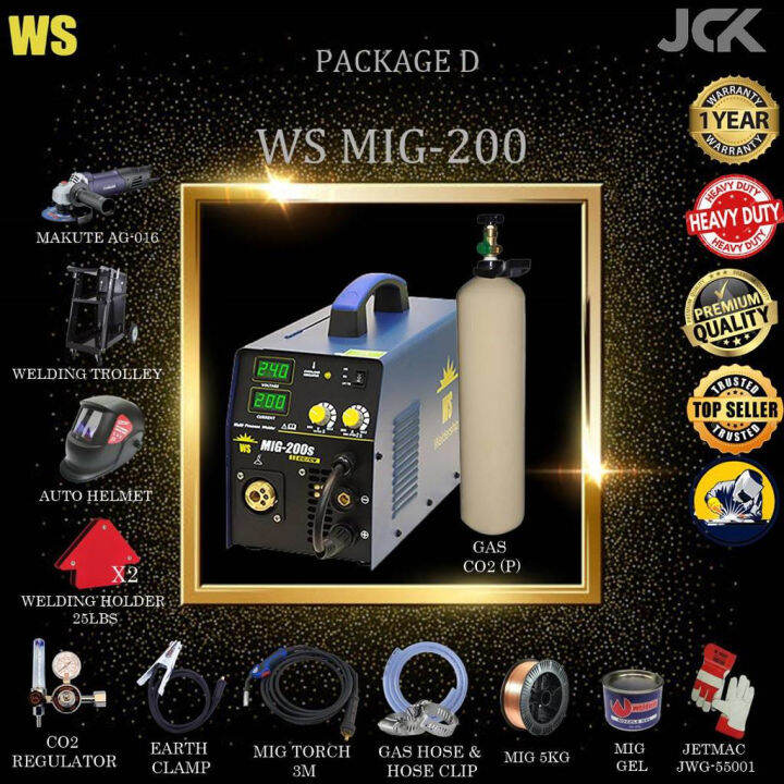 WS MIG-200S 3IN1 WELDING MACHINE | Lazada