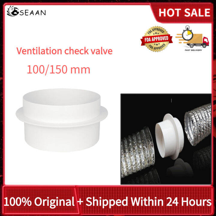 Draft Blocker Damper Ventilation Check Valve Draught Back Shutter for ...