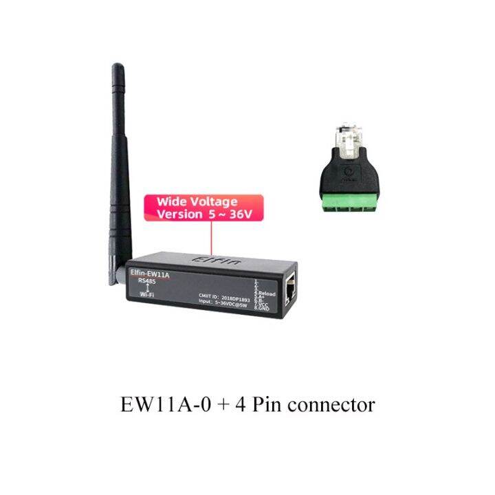 พอร์ต Seri RS485 Ke โมดูลเซิร์ฟเวอร์ IOT Elfin-EW11 Mendukung Protokol ...