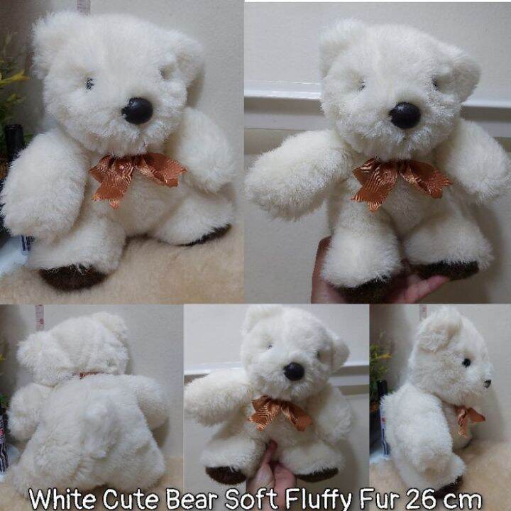 Teddy Bear Soft Fluffy Fur Animal [26 cm] Stuffed Toy / Stuff Toy ...